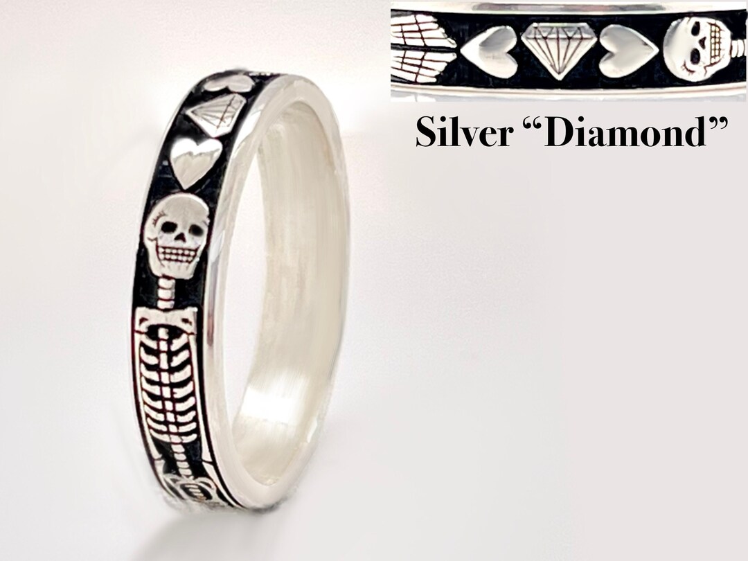 Until Death Do We Part, Love and Death, Memento Mori, Skeleton Ring ...