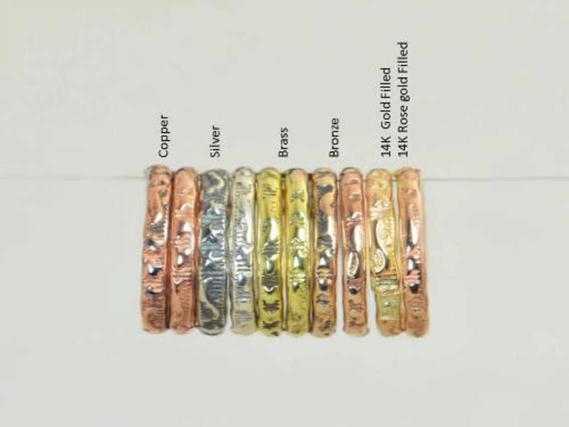 Bohemian Stacking Rings Boho Rings Tribal Rings Star | Etsy