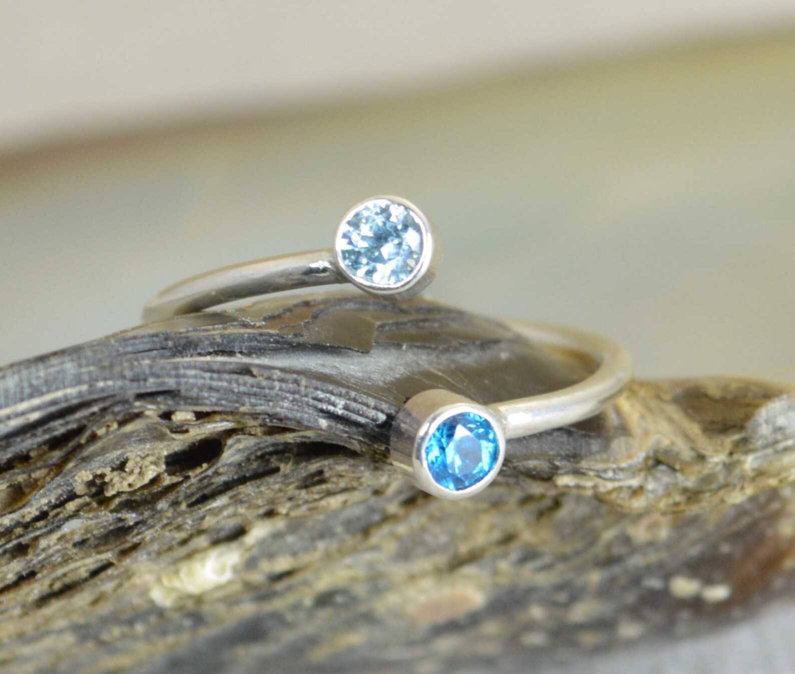 Sterling Silver Bypass Ring Bypass Ring Wrap Ring Dual | Etsy