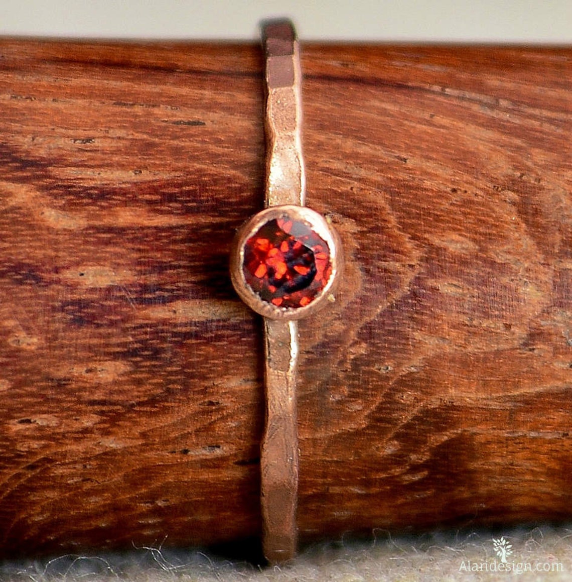 Dainty Copper Mothers Ring Copper Stacking Ring Mommy Ring - Etsy