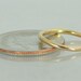 Round Classic Gold Stackable Ring(s), 14k Gold Filled, Gold Stacking ...