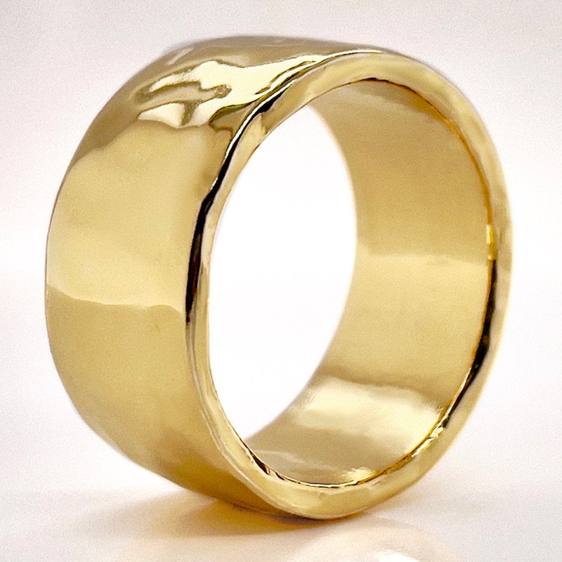 Wide Wedding Ring - Etsy