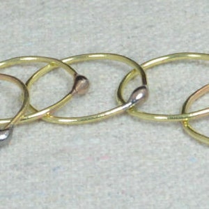Unique Brass Stacking Ring(s), Bimetal Ring, Hippie Ring, Boho Rings ...