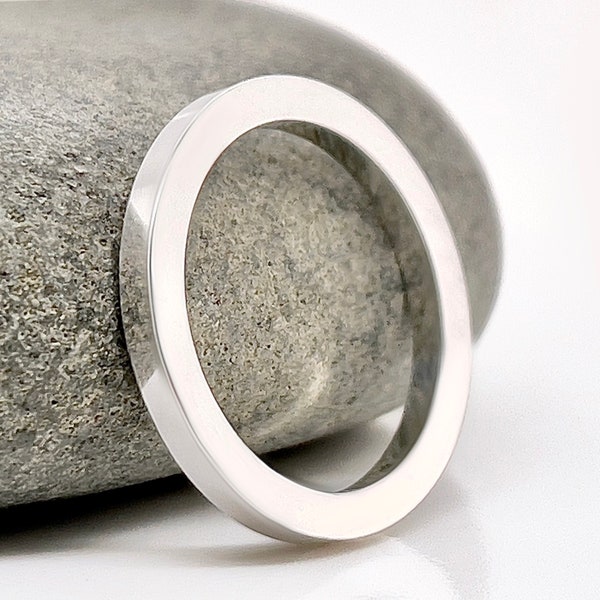 Square Band Ring - Etsy