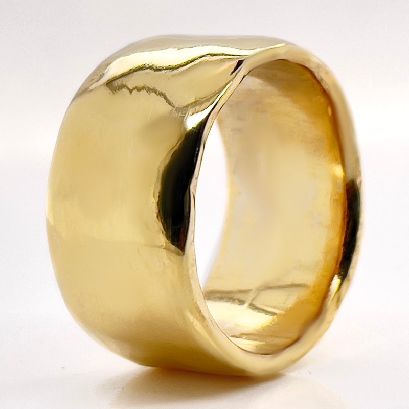 Wide Wedding Ring - Etsy