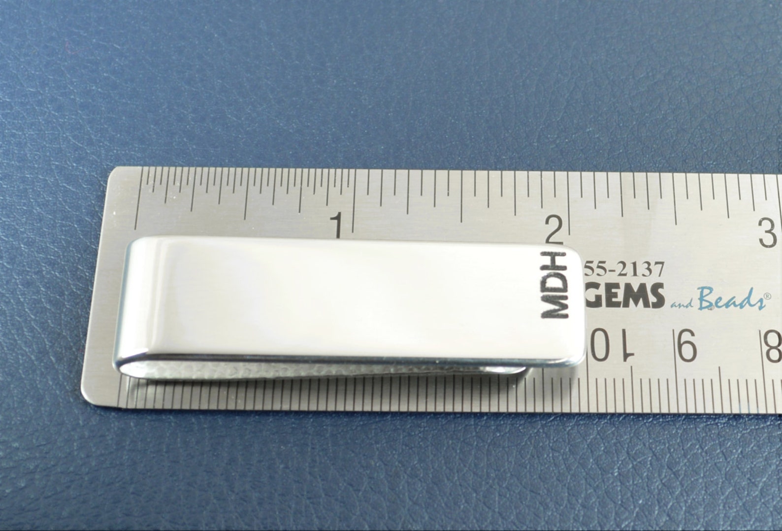 Sterling Silver Money Clip Money Clip Customized Money Clip - Etsy