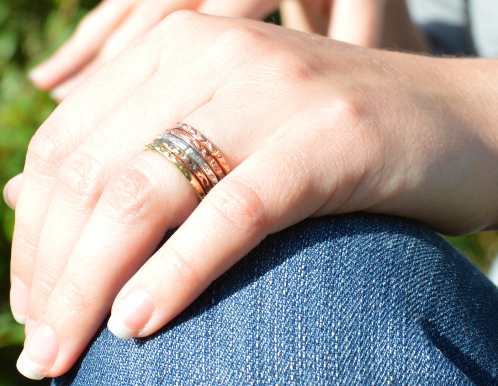 Bohemian Stacking Rings Boho Rings Tribal Rings Star - Etsy