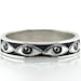 Oval Eye Ring, Ocular Ring, Silver Eye Ring, Evil Eye, Bohemian Ring ...