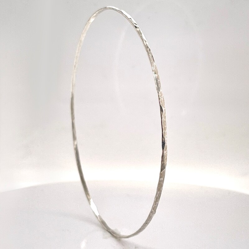 White Bangle - Etsy