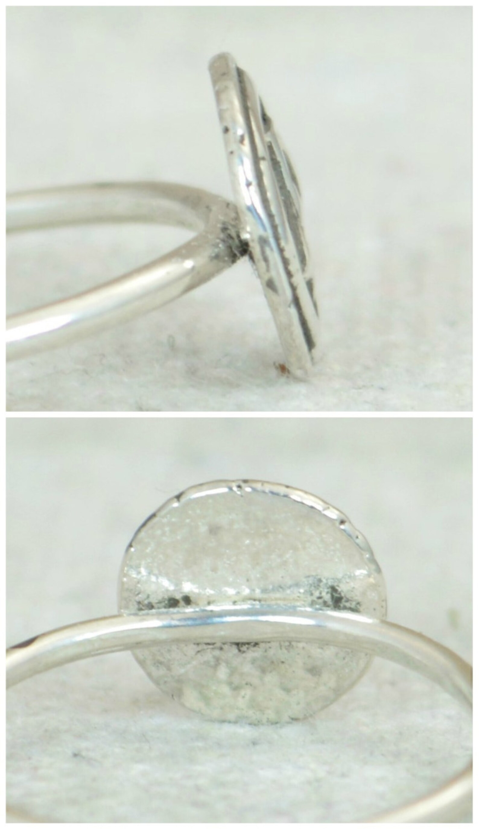 Bohemian Letter P Ring Silver P Ring Initial Ring Monogram | Etsy