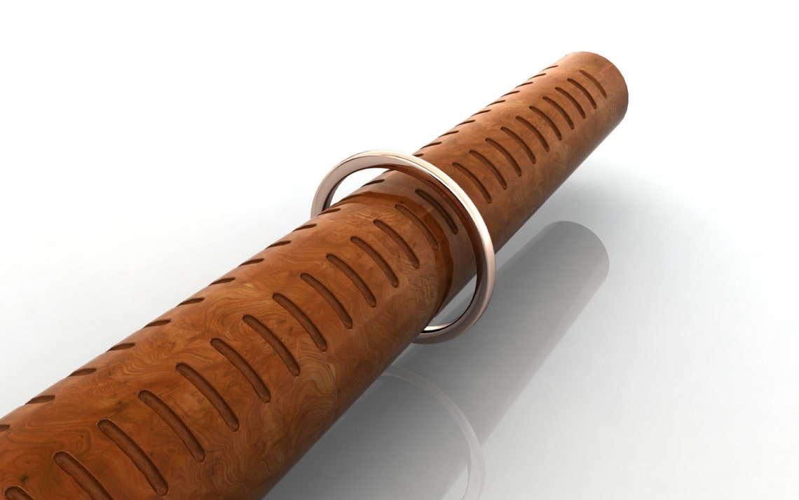 1.5mm Square Rose Gold Ring 10k 14k or 18k Solid Gold - Etsy