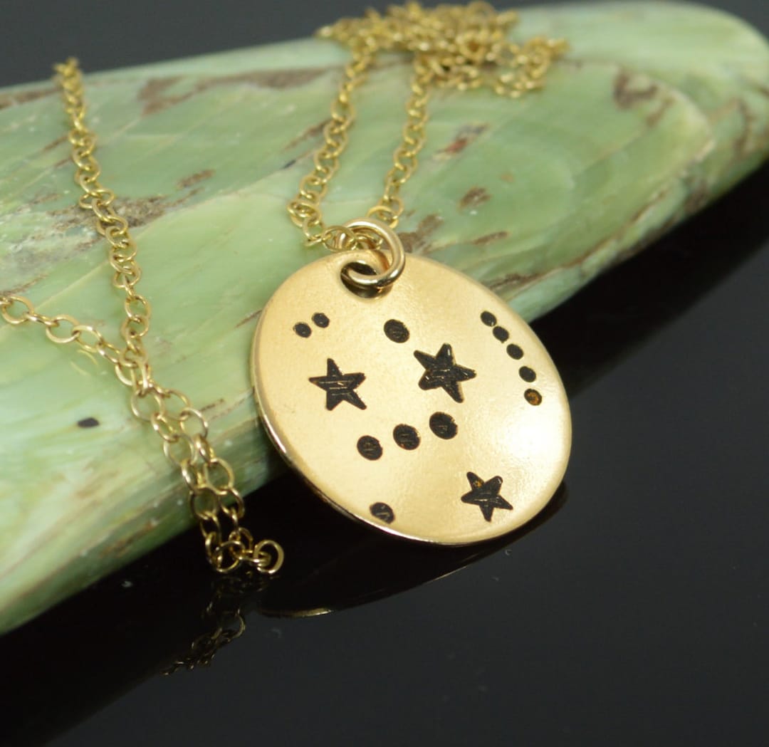 14k Gold Filled Orion Necklace, Gold Orion Necklace, Gold Filled, Gold ...