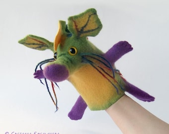 Dragon puppet | Etsy