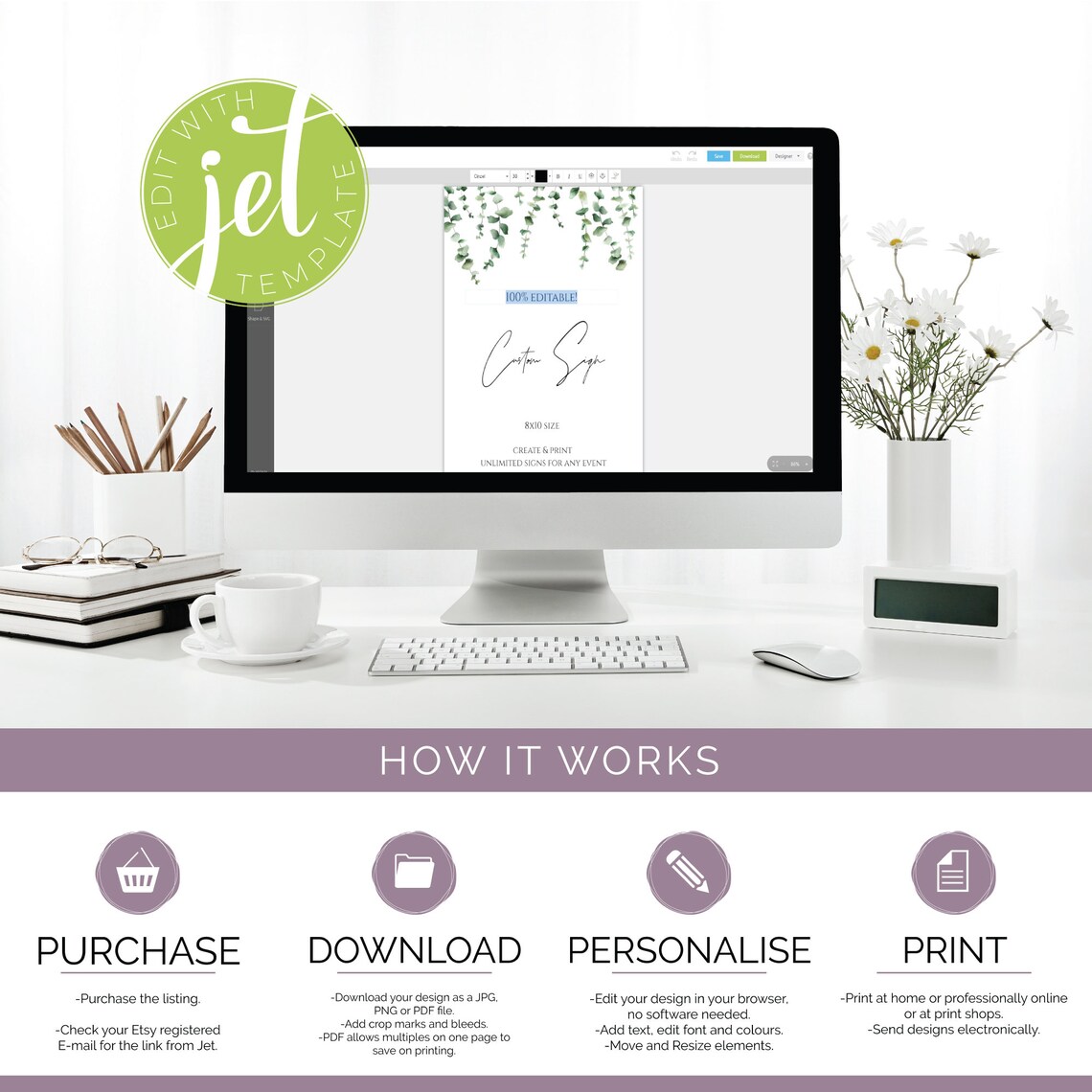 Editable Wedding Fans, Minimalist Fan Favor Wedding Reception Sign ...