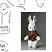 PDF Sewing Pattern Teddy Bear Pattern Bunny Rabbit Pattern Download ...
