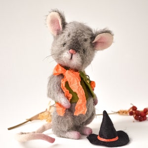 Artist Teddy Bear Artist Stuffed Mouse Toy Halloween Decor | Etsy