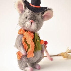 Artist Teddy Bear Artist Stuffed Mouse Toy Halloween Decor - Etsy