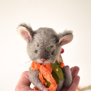 Artist Teddy Bear Artist Stuffed Mouse Toy Halloween Decor | Etsy