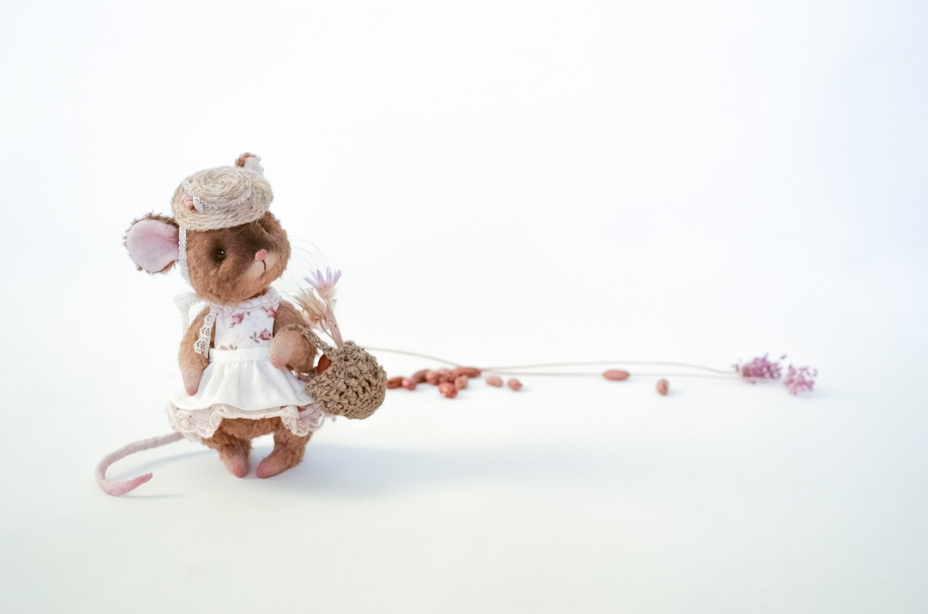 Stuffed Animal Teddy Toy Plush Artist Teddy Mouse Toy Artist - Etsy ...