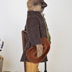 Artist Teddy Bear Toy Artist Sparrow Bird Toy Teddy Bird Artist Stuffed ...