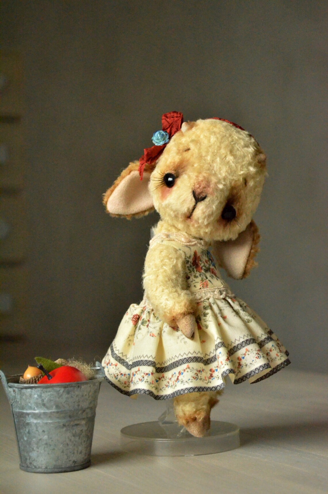 Pdf sewing pattern download lamb teddy toy artist teddy bear | Etsy