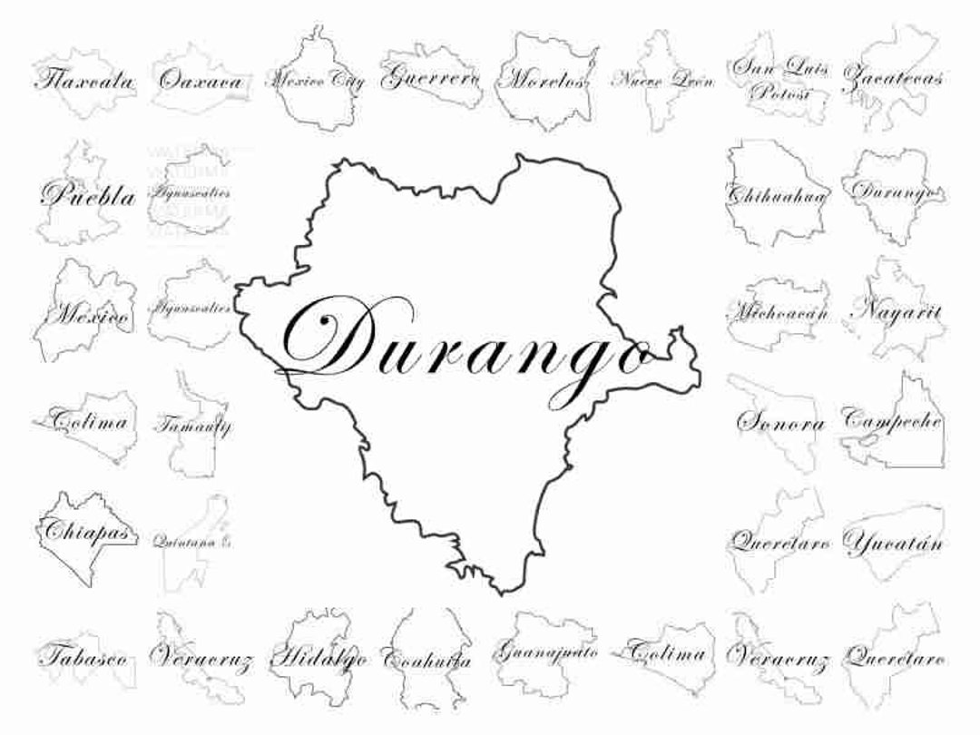 Durango Map SVG, Printable Shirt Design (digital Download) - Etsy