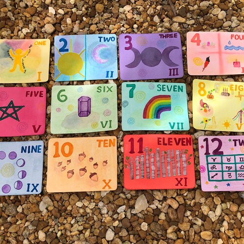 Quality of Numbers Deck/ Magical Child Numbers Deck/ Waldorf | Etsy
