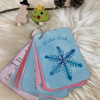 Five Little Snowflakes Poetry Set - Set of 5 Wooden Glittery Snowflakes ...
