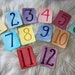 Waldorf Number Cards/ Waldorf Homeschool/ Number Flashcards/ Back to ...
