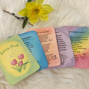 Waldorf Spring Circle Time, Seasonal Circle Time, Seasonal Verses ...