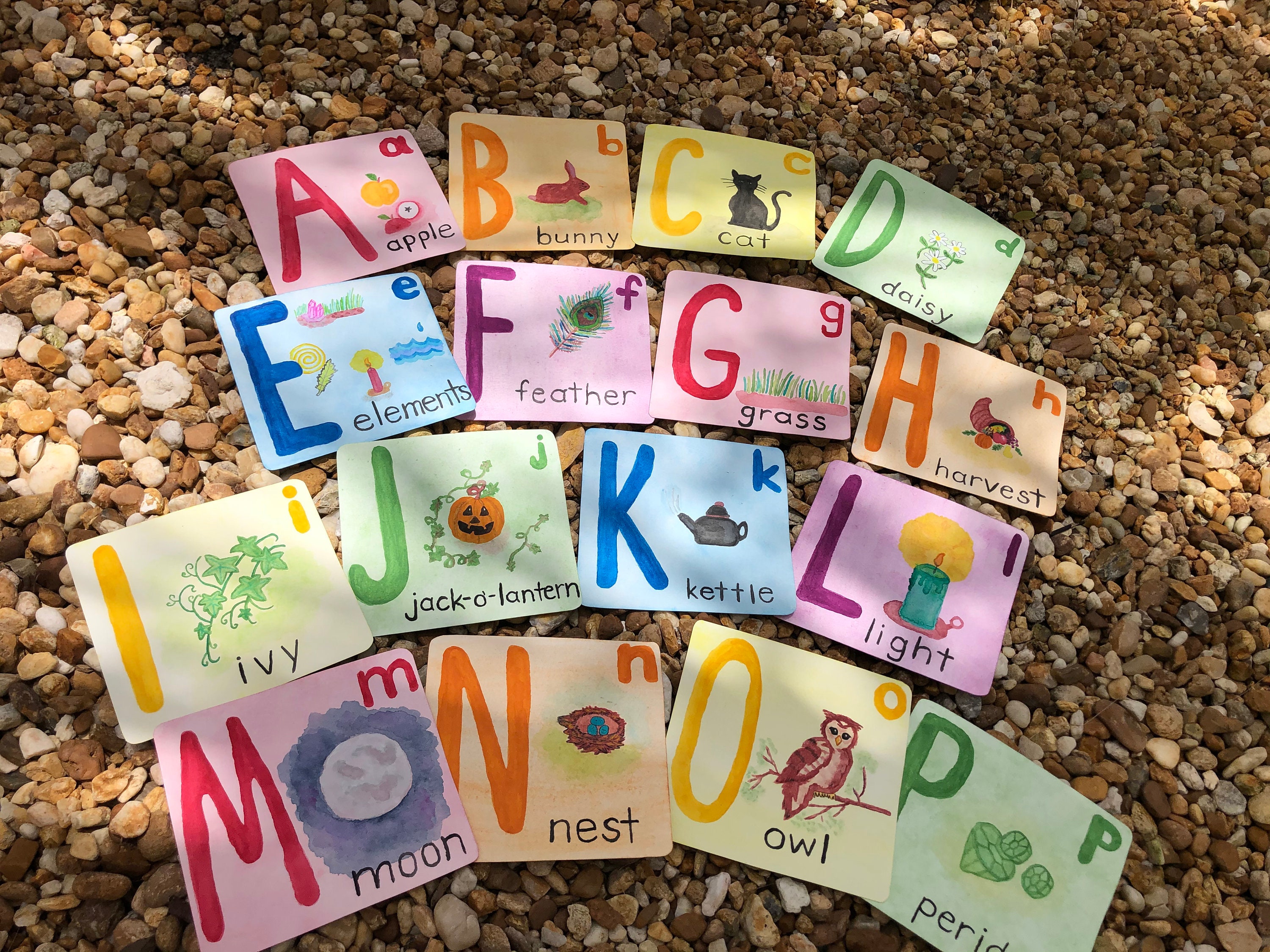Alphabet Deck/ Magical Child Alphabet Storytelling Deck, Printable ...