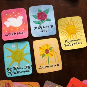 Calendar Add-on/ Waldorf Festival Cards/ Waldorf Festival CARDS ONLY ...