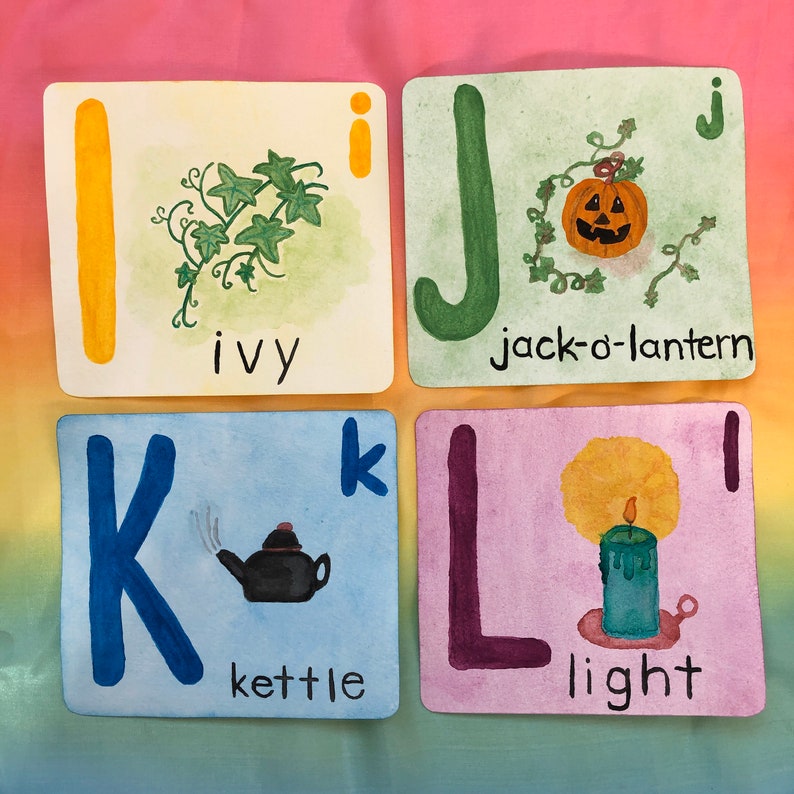 Alphabet Deck/ Magical Child Alphabet Storytelling Deck | Etsy