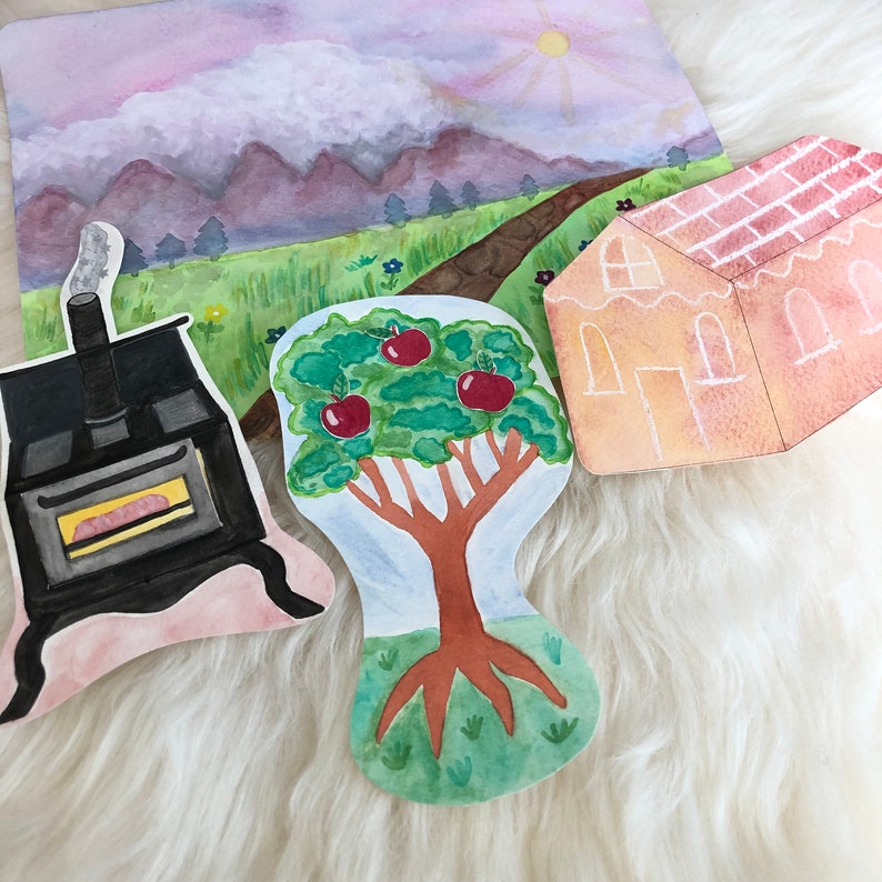Mother Holle Storytelling Puppets - Etsy