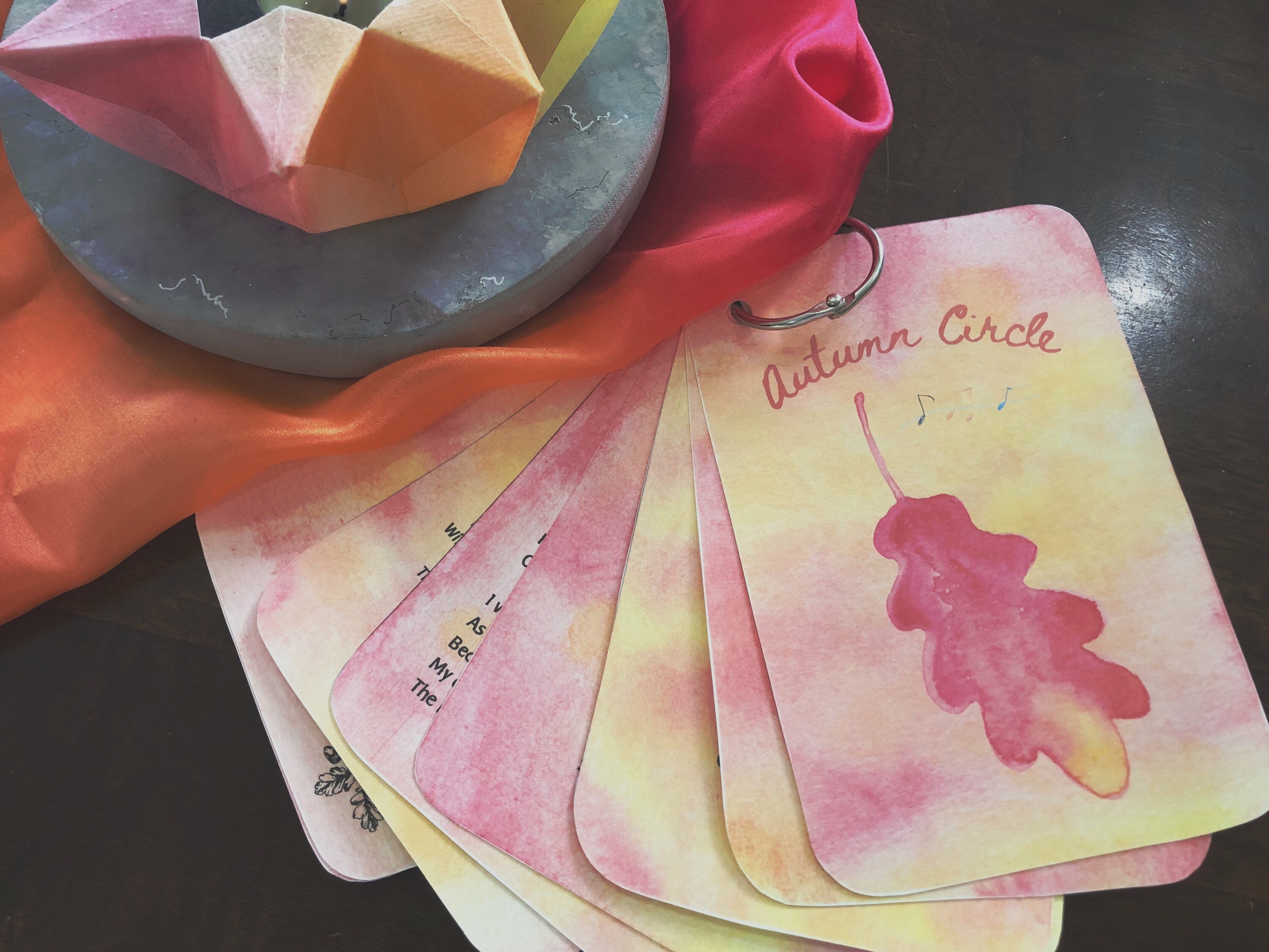 Waldorf Autumn Circle Time Seasonal Circle Time Seasonal - Etsy