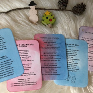 Waldorf Winter Circle Time, Seasonal Circle Time, Seasonal Verses ...