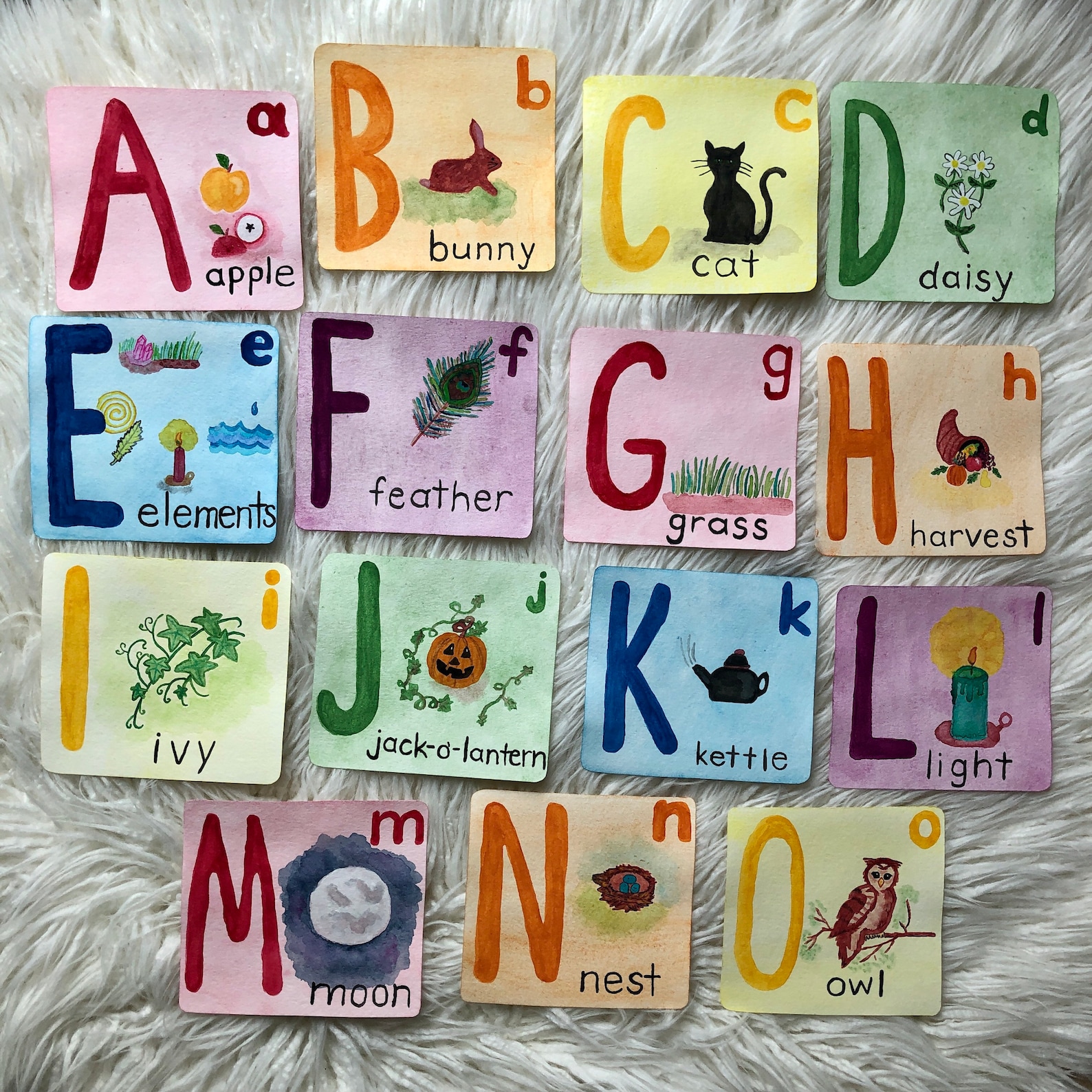 Alphabet Deck/ Magical Child Alphabet Storytelling Deck, Printable ...