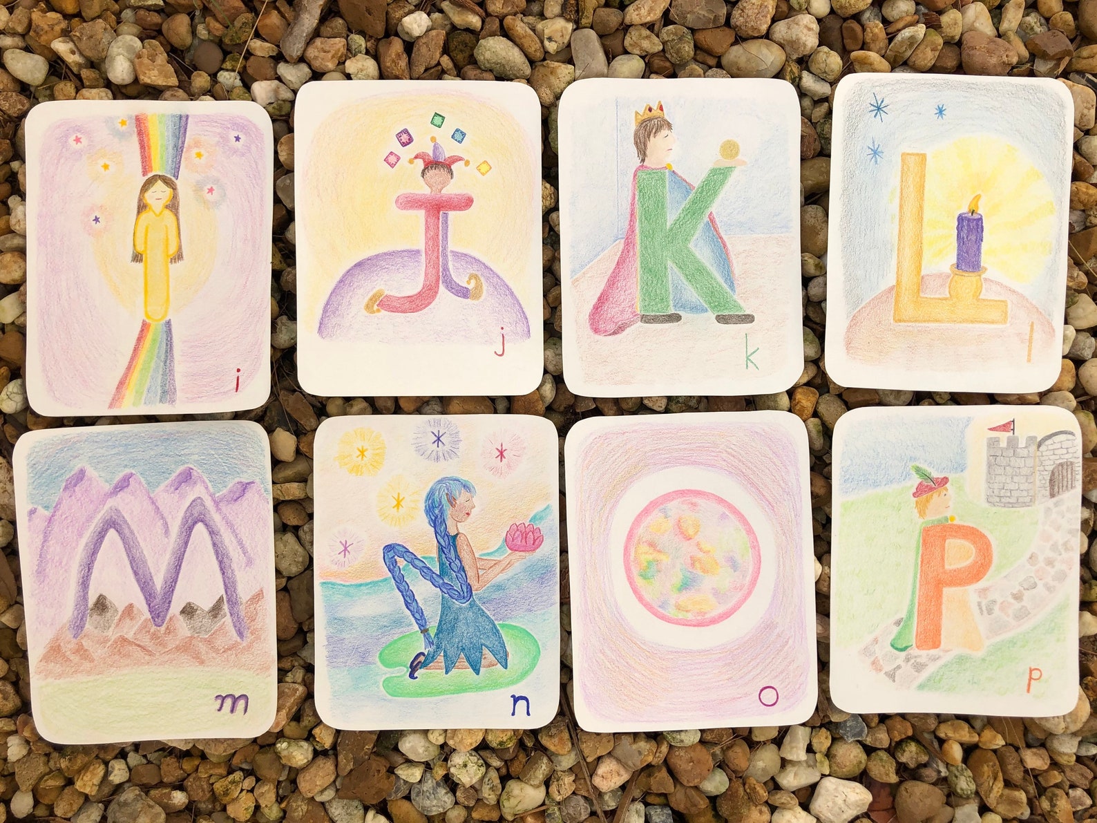 Digital Waldorf Alphabet Deck Fairy Tale Alphabet Deck - Etsy Australia
