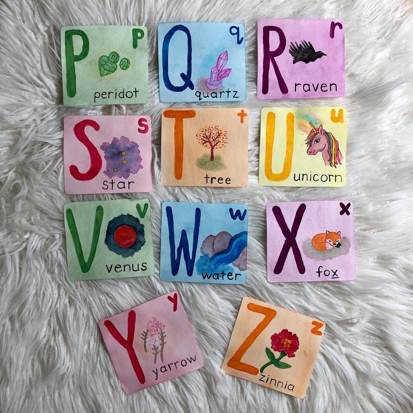 Alphabet Deck/ Magical Child Alphabet Storytelling Deck - Etsy