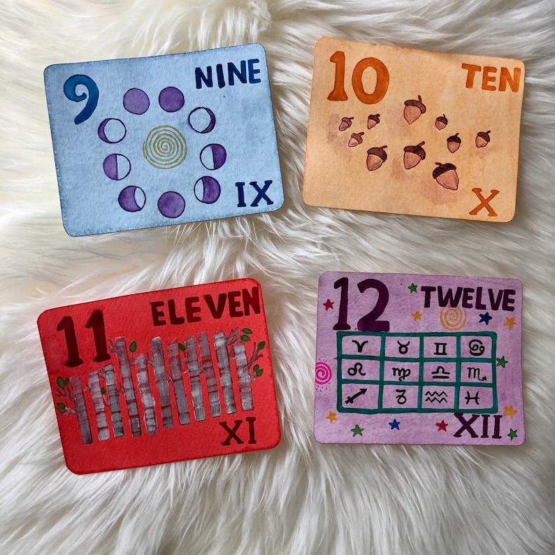 Quality of Numbers Deck/ Magical Child Numbers Deck/ Waldorf Numbers ...