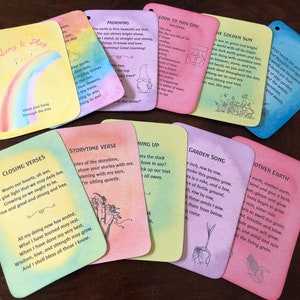 Waldorf Circle Time, Sing and Play, Verse and Song Through the Day ...