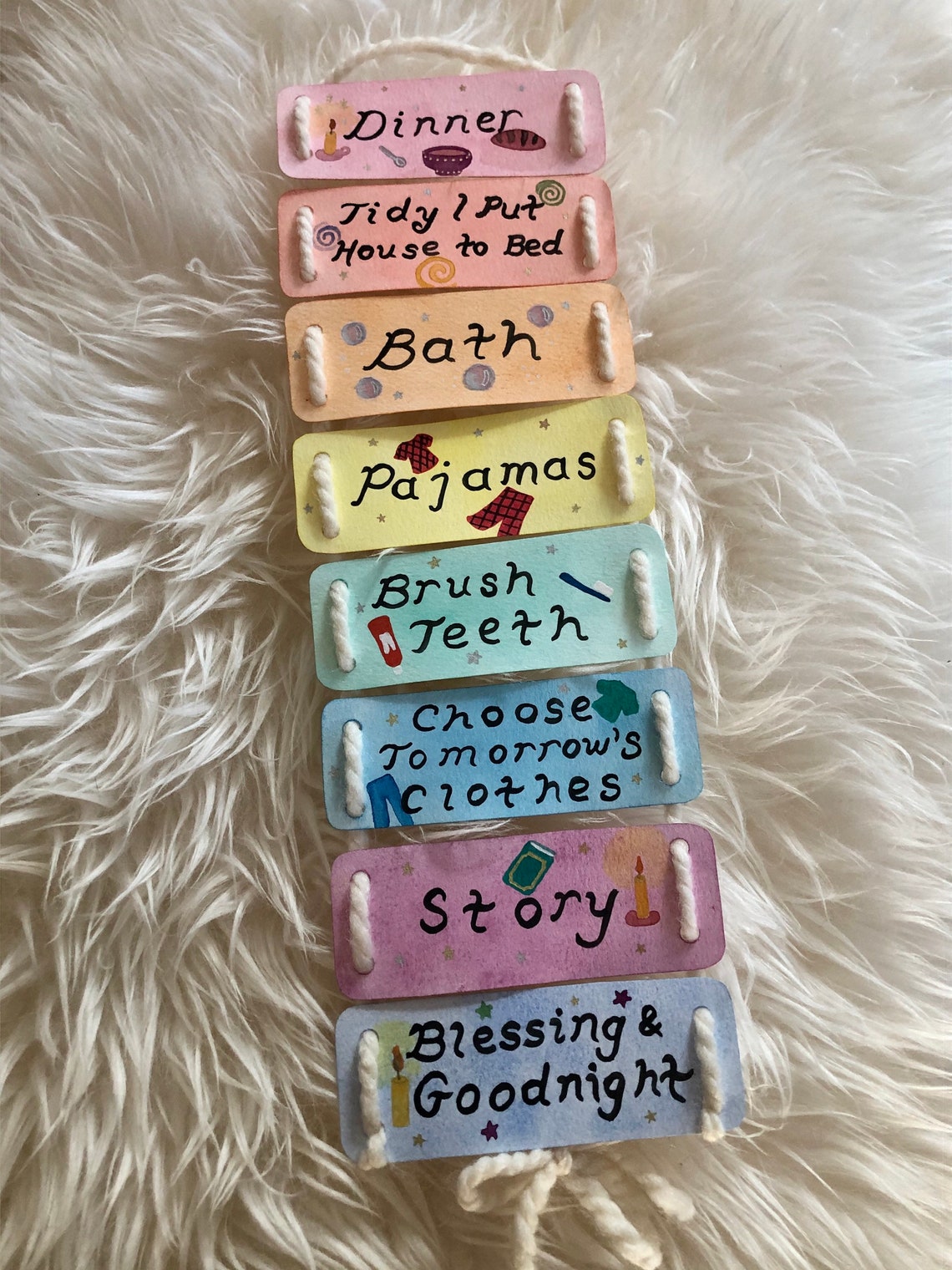 Bedtime Rhythm Bundle Bedtime Rhythm Wheel Bedtime Rhythm | Etsy