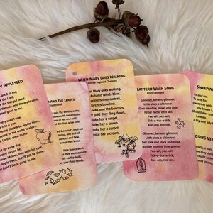 Waldorf Autumn Circle Time, Seasonal Circle Time, Seasonal Verses ...