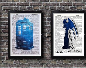 Doctor Who Tube Map A3 Art Print - Etsy UK