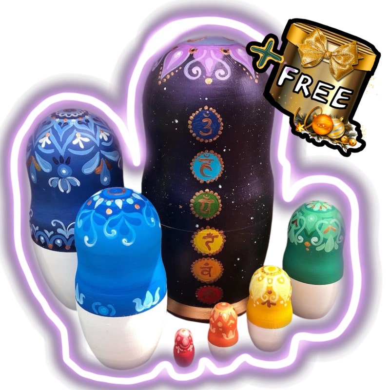 Nesting Doll Set - Etsy UK