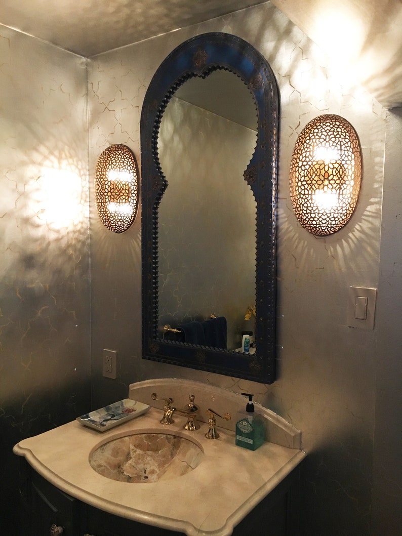 Large Moroccan Style Mirror Elegant Exotic Grand and - Etsy