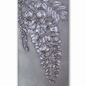 Wisteria Flower 6" X 12" Wall Panel - Etsy