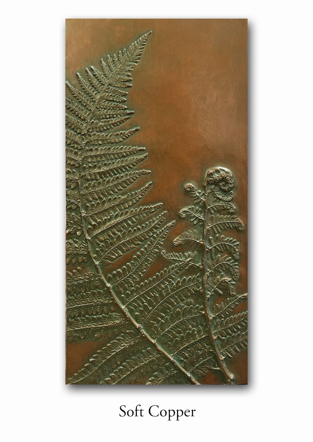 Tree Fern 6" X12" Decorative Wall Panel - Etsy