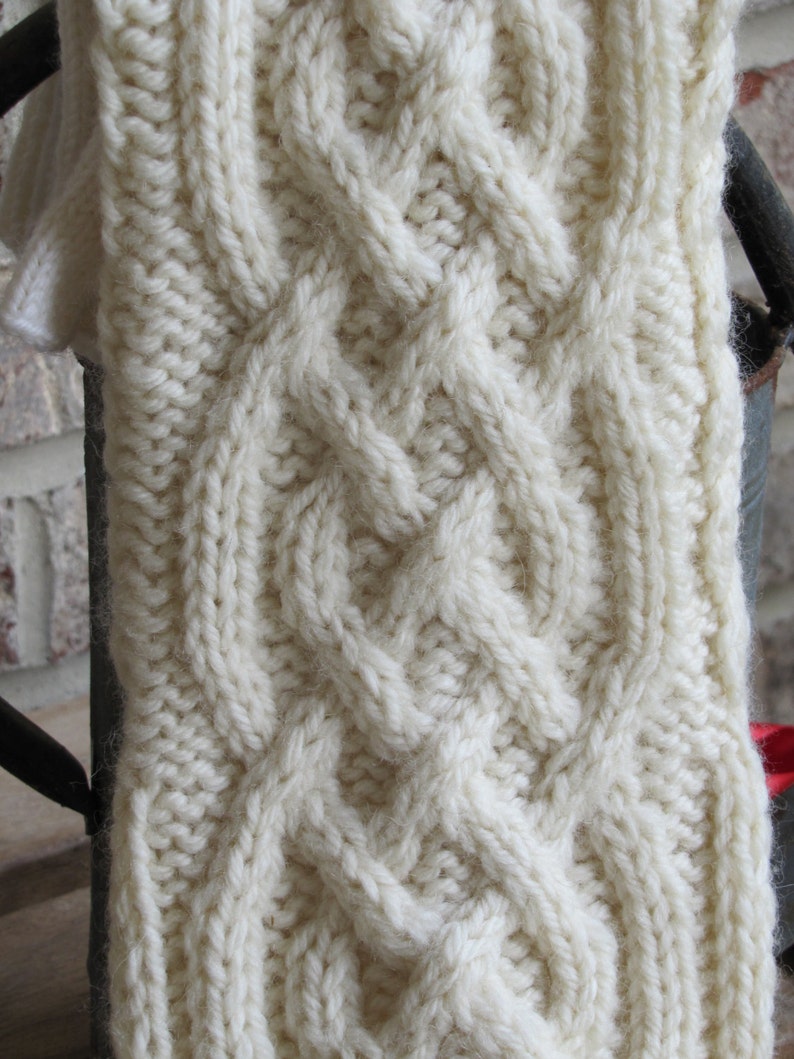 Celtic Knot Knitting Pattern - Etsy