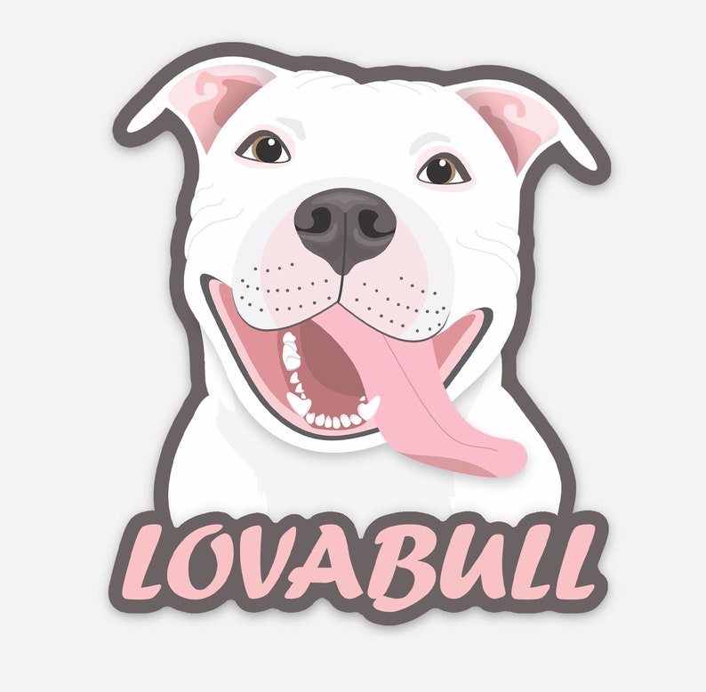 Pitbull Stickers / Pitbull Decals / Pit Bull Sticker / Pitbull - Etsy